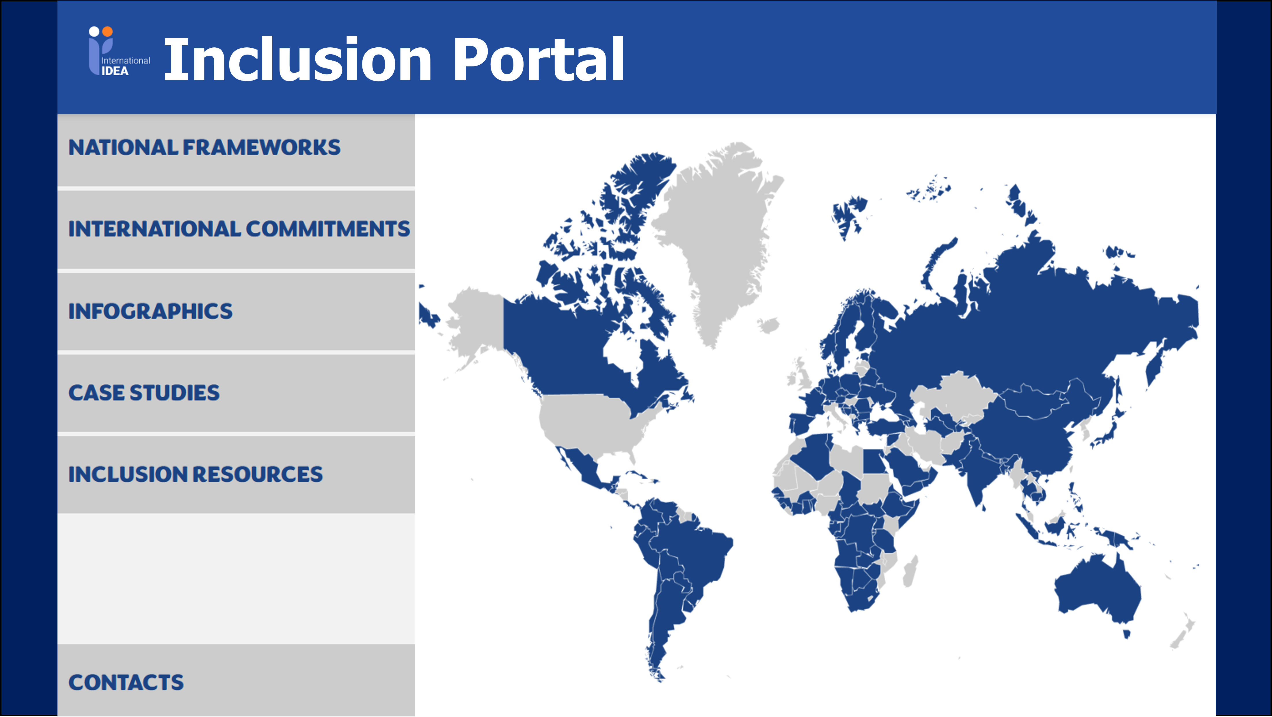 Inclusion Portal | International Knowledge Network of Women in Politics