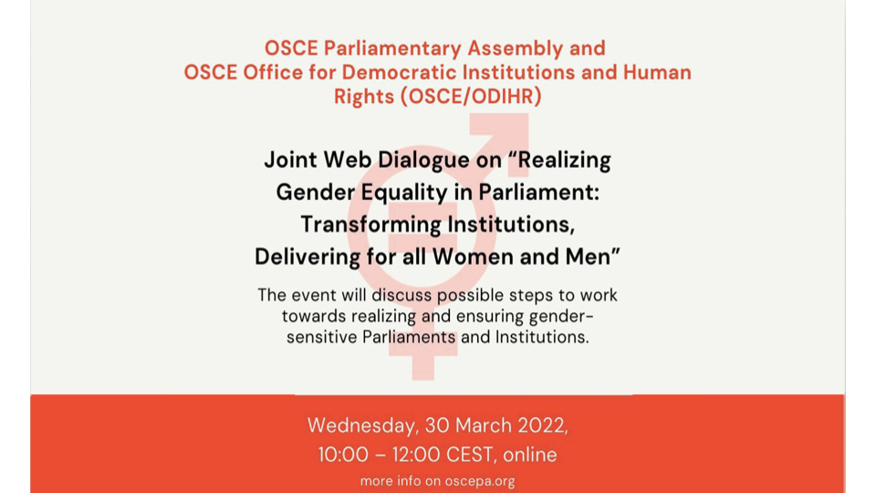 Realizing gender equality in parliaments: transforming institutions ...