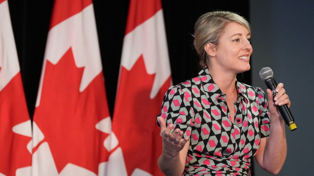 Joly, women foreign ministers (Canada) say it's time a woman leads the ...