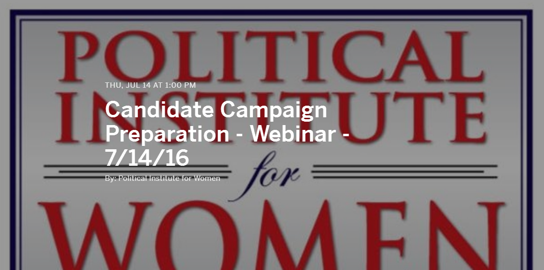 Online Course: Candidate Campaign Preparation | International Knowledge ...