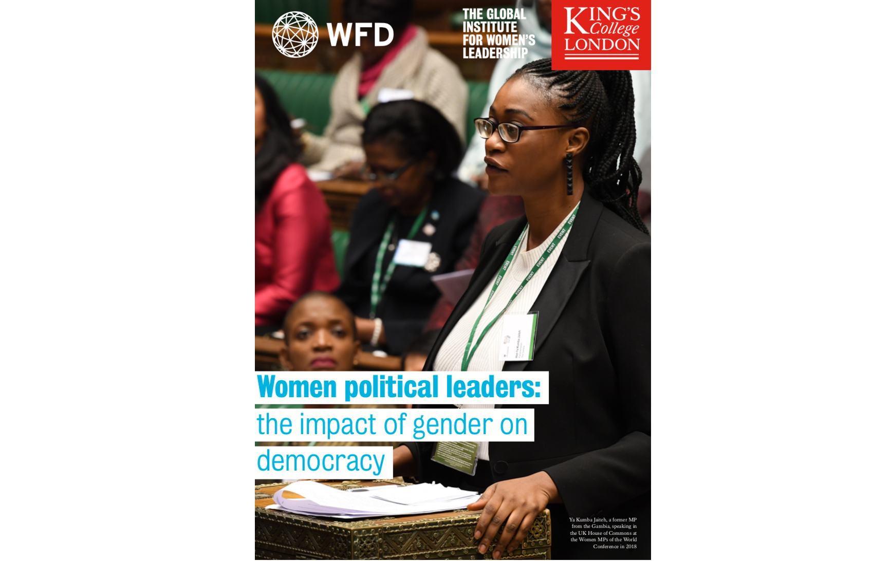 Women political leaders: the impact of gender on democracy ...