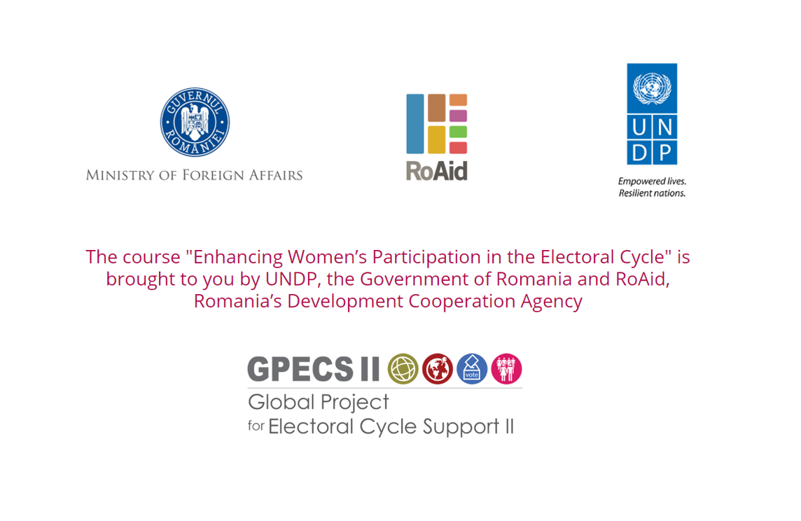 UNDP Online Course on Enhancing Women’s Participation Throughout the ...